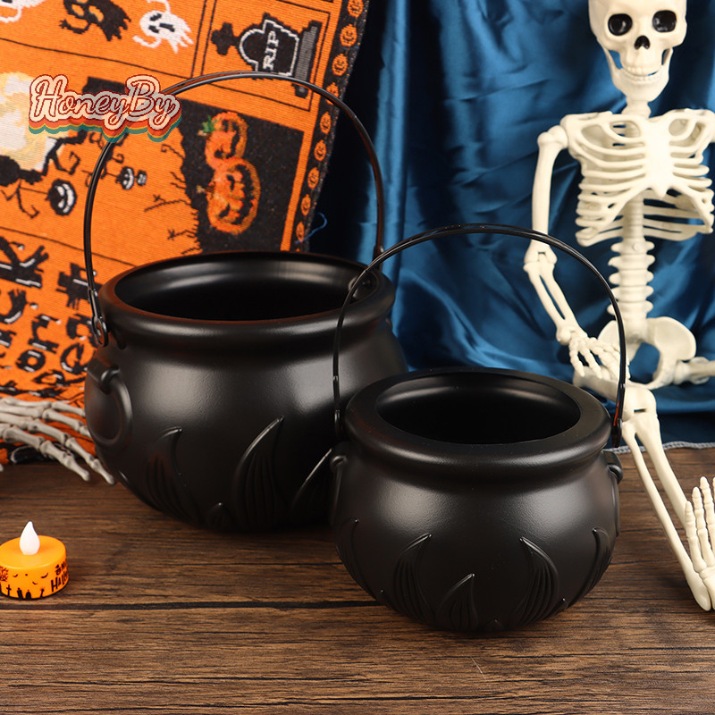 honeybird Plastic Halloween Decoration Mist Fog Skull Jar Party Prop ...