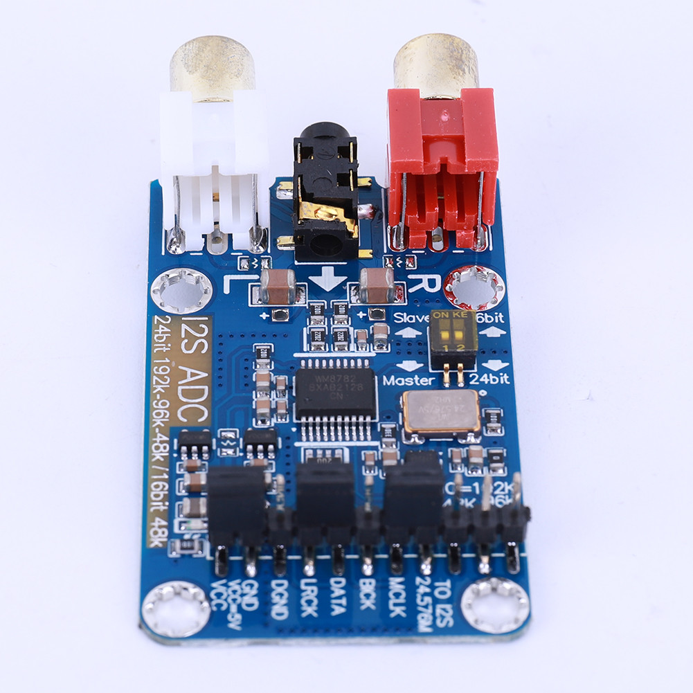 I2S ADC Audio I2S Capture Card Module Master Slave Mode Development ...