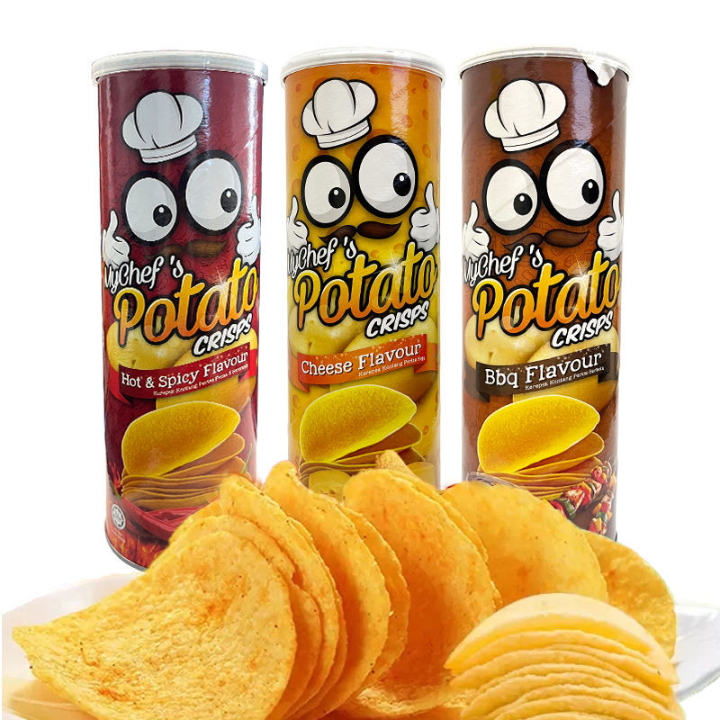 Malaysia Imported Mychef's Potato Master Potato Chips Cheese Flavor ...