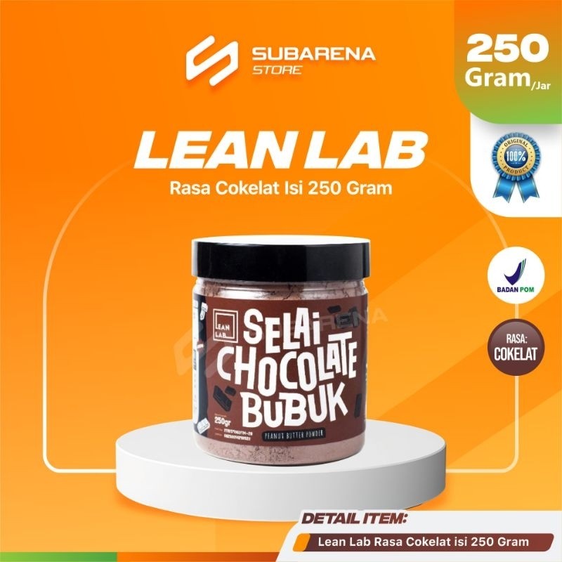 Lean Lab Chocolate Spread Powder 250gr Chocolate Spread / Chocolate ...