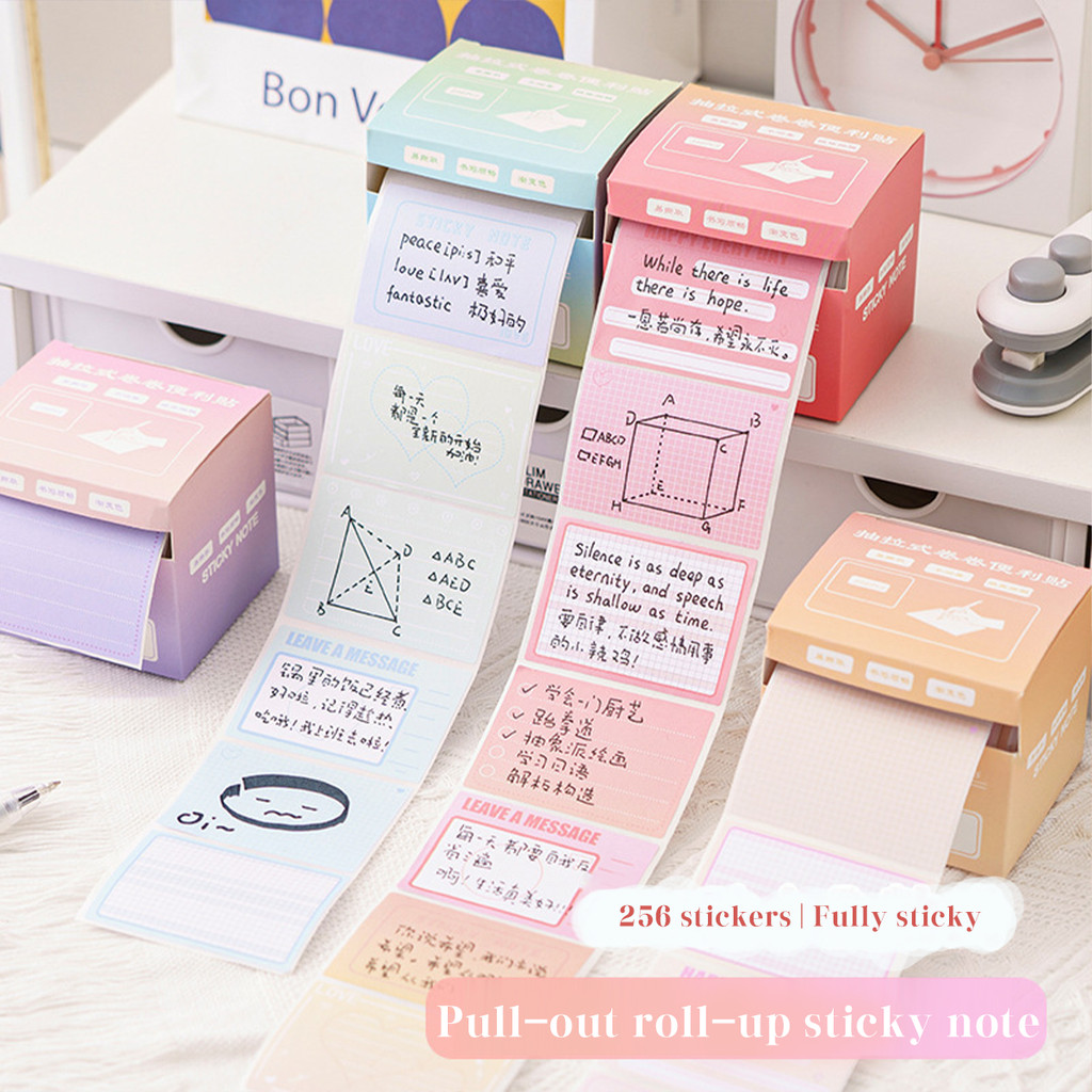 Pull-out Sticky Notes, Tearable Full-sticky Notes, Student Correction ...