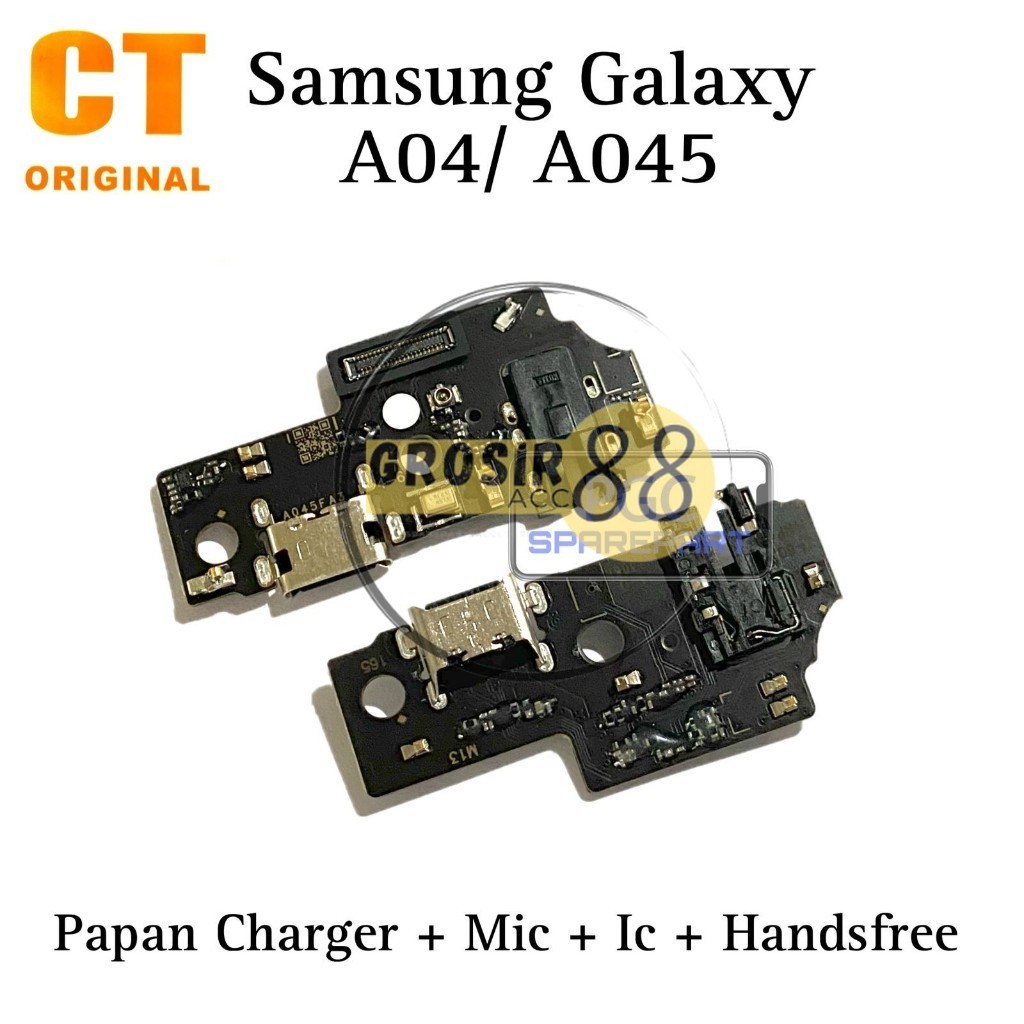 Original CT Ada IC - PCB Board Charger Cas Mic Handsfree Samsung Galaxy ...