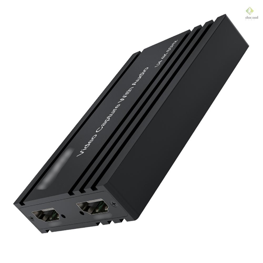 HDMI Video Capture Card with Independent Microphone Audio Input, 4K ...