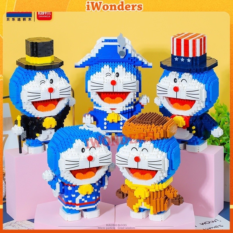 Nano Blocks Cartoon Doraemon Dorami Shizuka Nobita Building Blocks ...