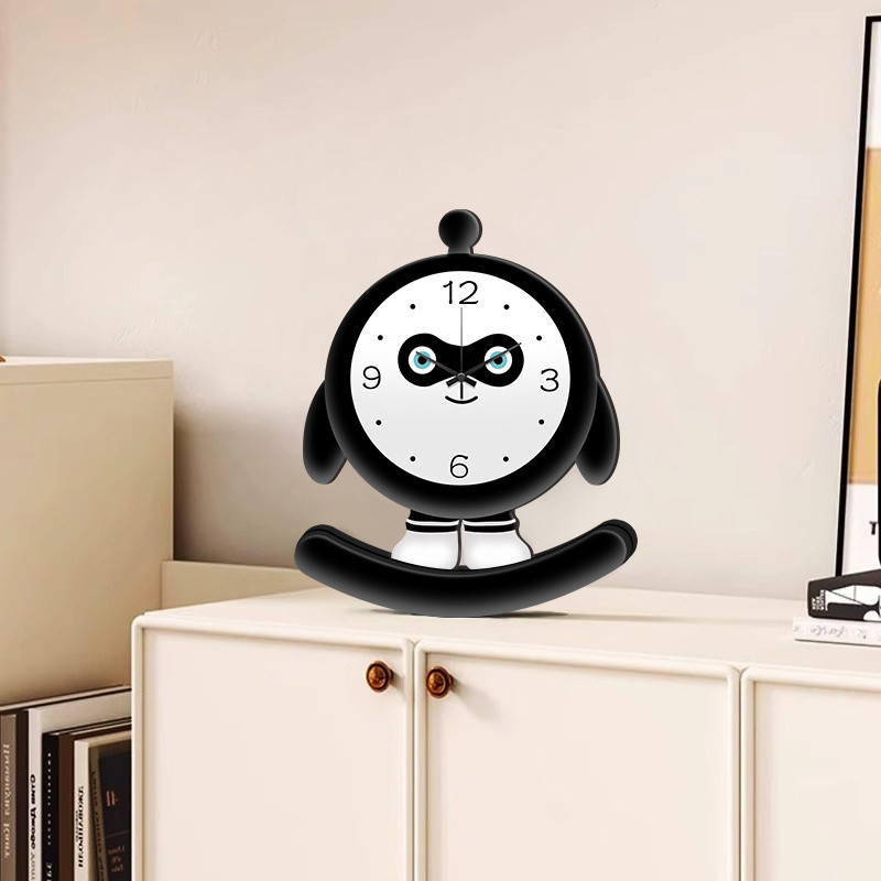 New Internet Celebrity Clock Desktop Living Room Clock Creative Swing ...
