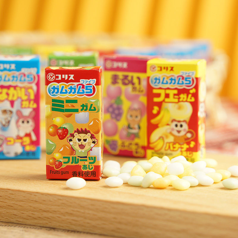 2 Packs Imported from Japan Chris Five Treasures Box Assorted Fruit Flavor Influencer Mini ...