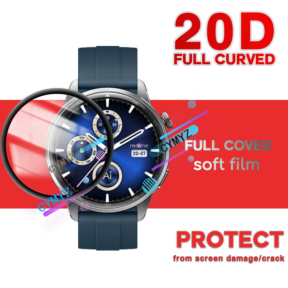 realme Watch S2 film Full Cover Protective Film for realme Watch S2 ...