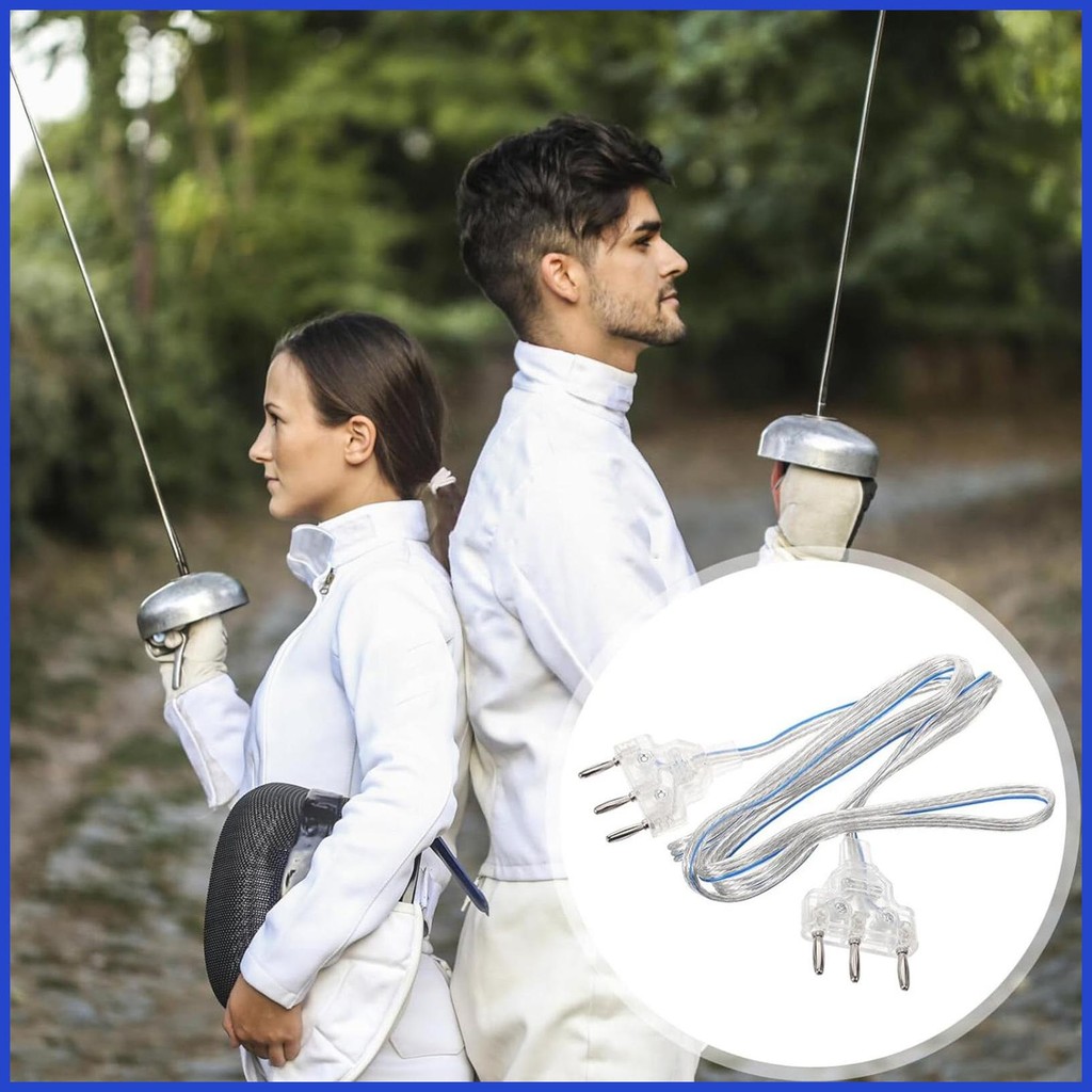 Fencing Hand Cord Lightweight Body Wire Stainless Steel Body Cord Saber ...