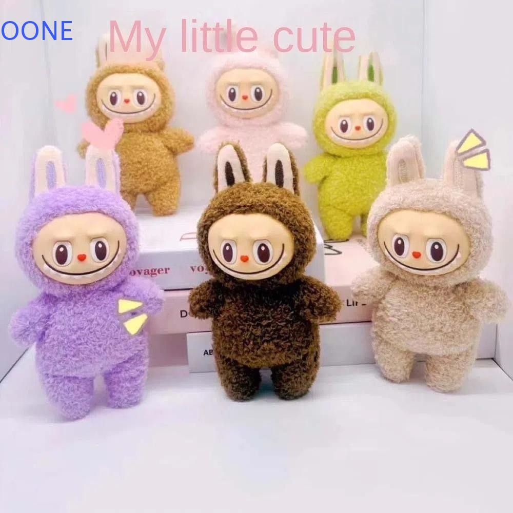 OONE Labubu Doll Plush Keychain, Random Color Labubu Labubu Enamel Face ...