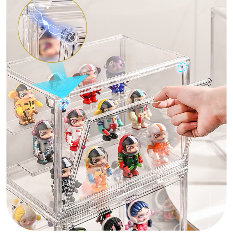 【MY Stock】POPMart Acrylic Display Box Transparent Organizer POPMart ...