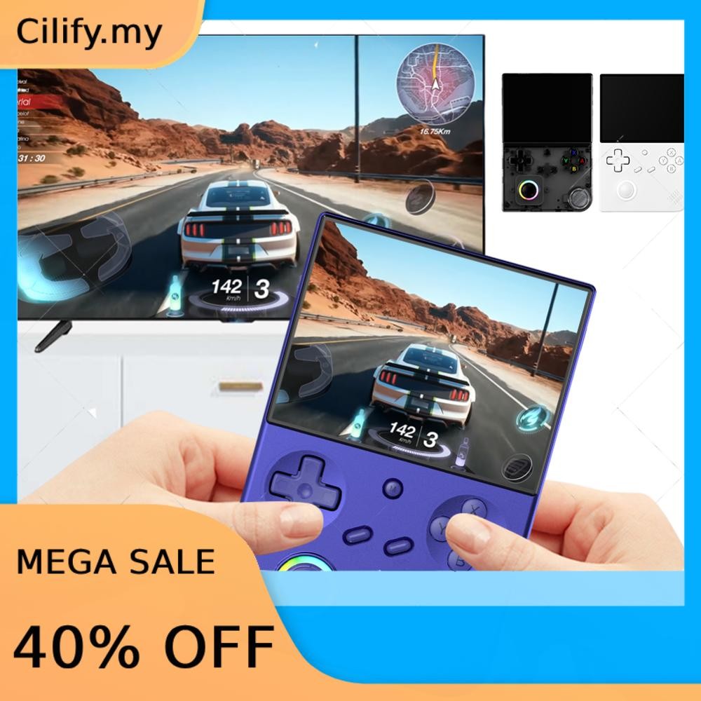 ANBERNIC RG 40XXV Retro Handheld Game Console Linux 64-Bit 4.0 Inch IPS ...
