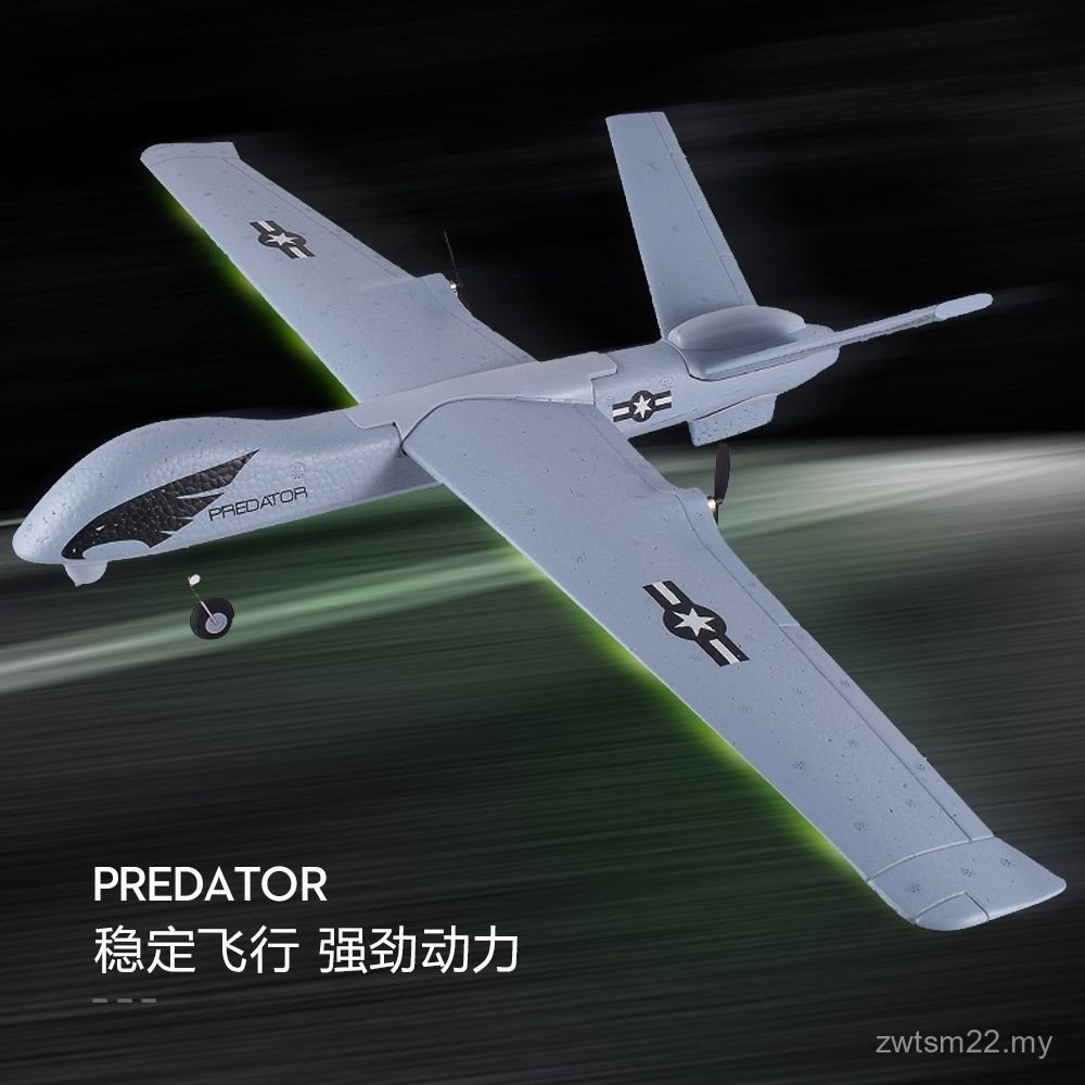 Predator Pterosaur Remote Control Gliding Fighter Model Shock-resistant ...
