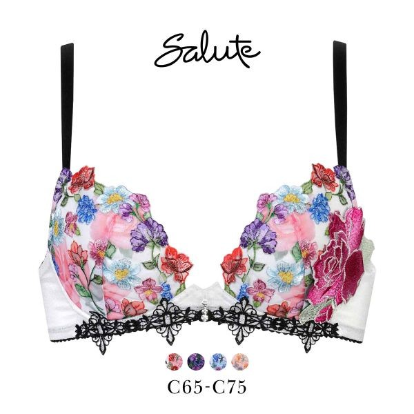 Wacoal Salute series 60G BTJ760 FRONT-X+ Bra (Size C)(40BTJ760C)(Direct from Japan)1 | Shopee ...