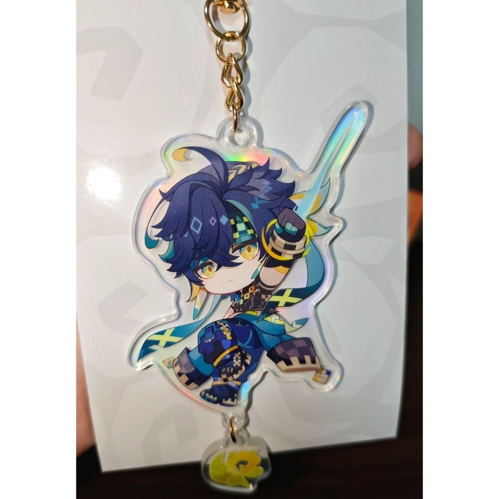 Kinich Keychain Man Yuanshen Key Chain Women Key Holder Cute Couples ...