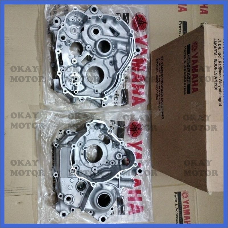 YAMAHA LC135 V2 ～v7 5S 5 SPEED 100% original HLY CRANKCASE CRANK CASE ENGINE Cover TENGAH 5speed ...