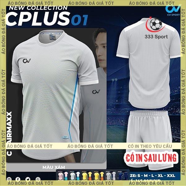 (printed On the back on request) Genuine CV Cplus 01 logo-free Football ...
