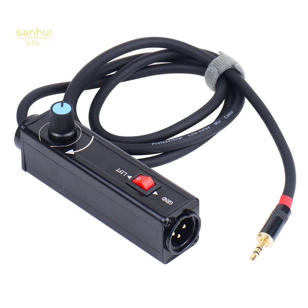 Stereo Ground Loop Isolator 3.5mm to XLR Audio Isolator Audio Noise ...