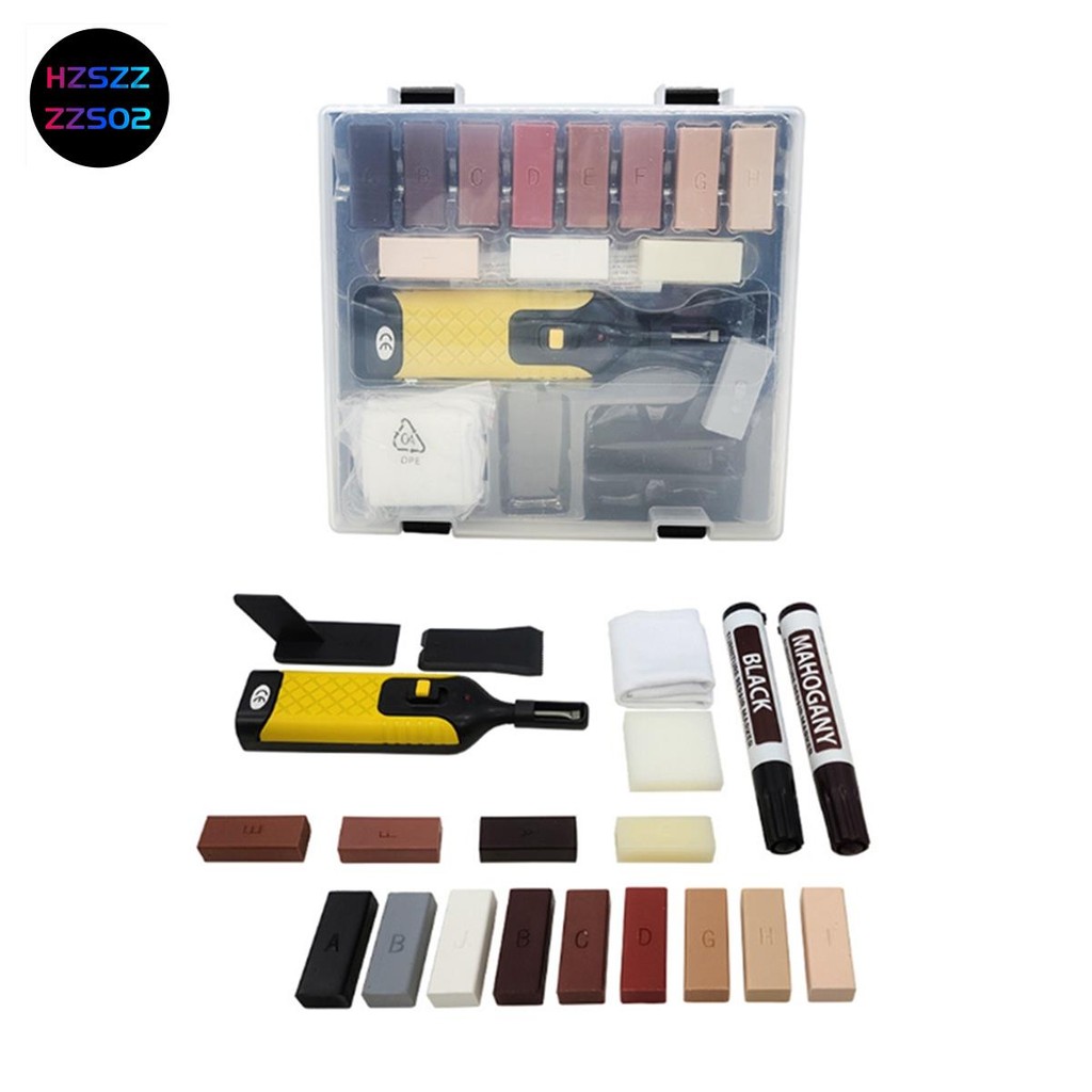 Tile Repair Kit Stone Repair Kit with 13 Blocks of Wax, Tile Crevice ...