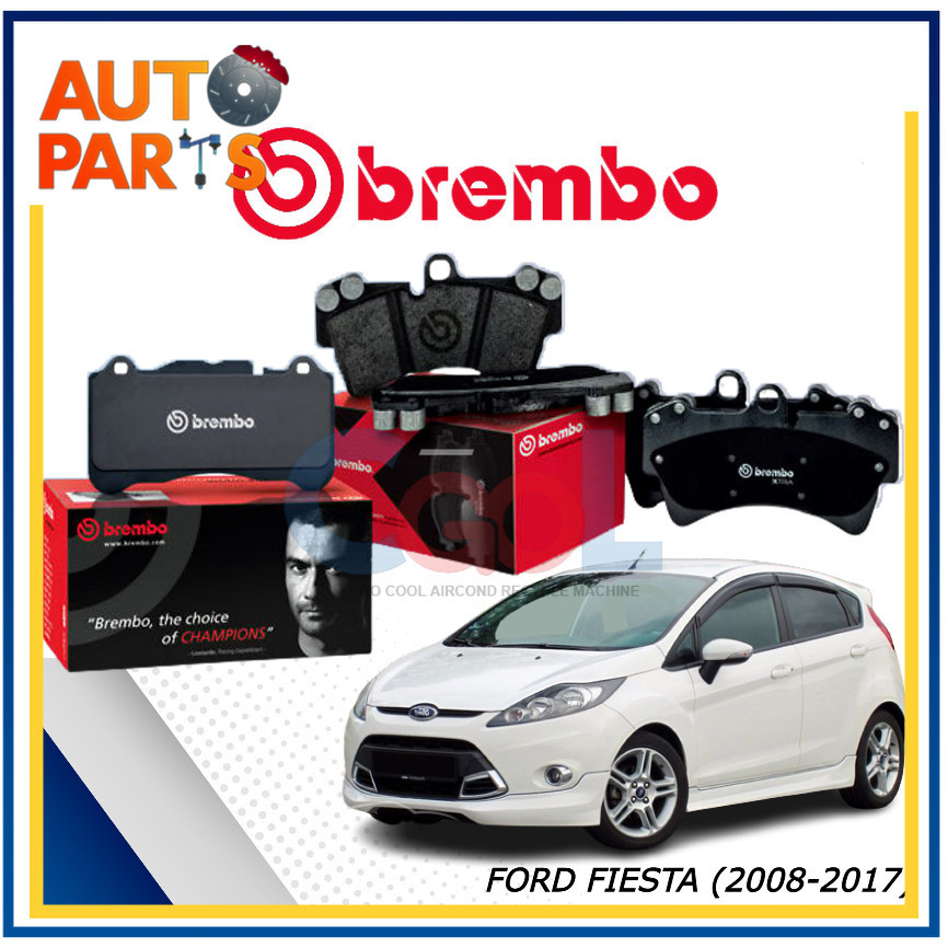 BREMBO FORD FIESTA (2008 - 2017) BRAKE PAD FRONT | Shopee Malaysia