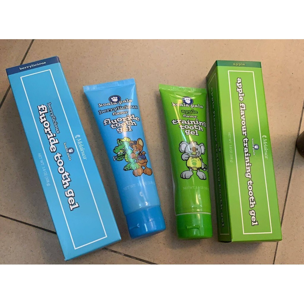 READY STOCK100% ORIGINAL MELALEUCA Koala Pals Training Tooth Gel APPLE ...