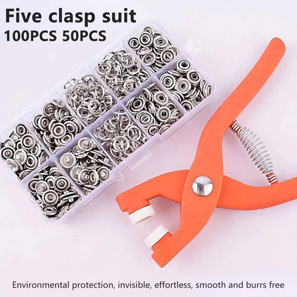 Five-claw Buckle Installation Set Handheld Metal Buckle Installation ...