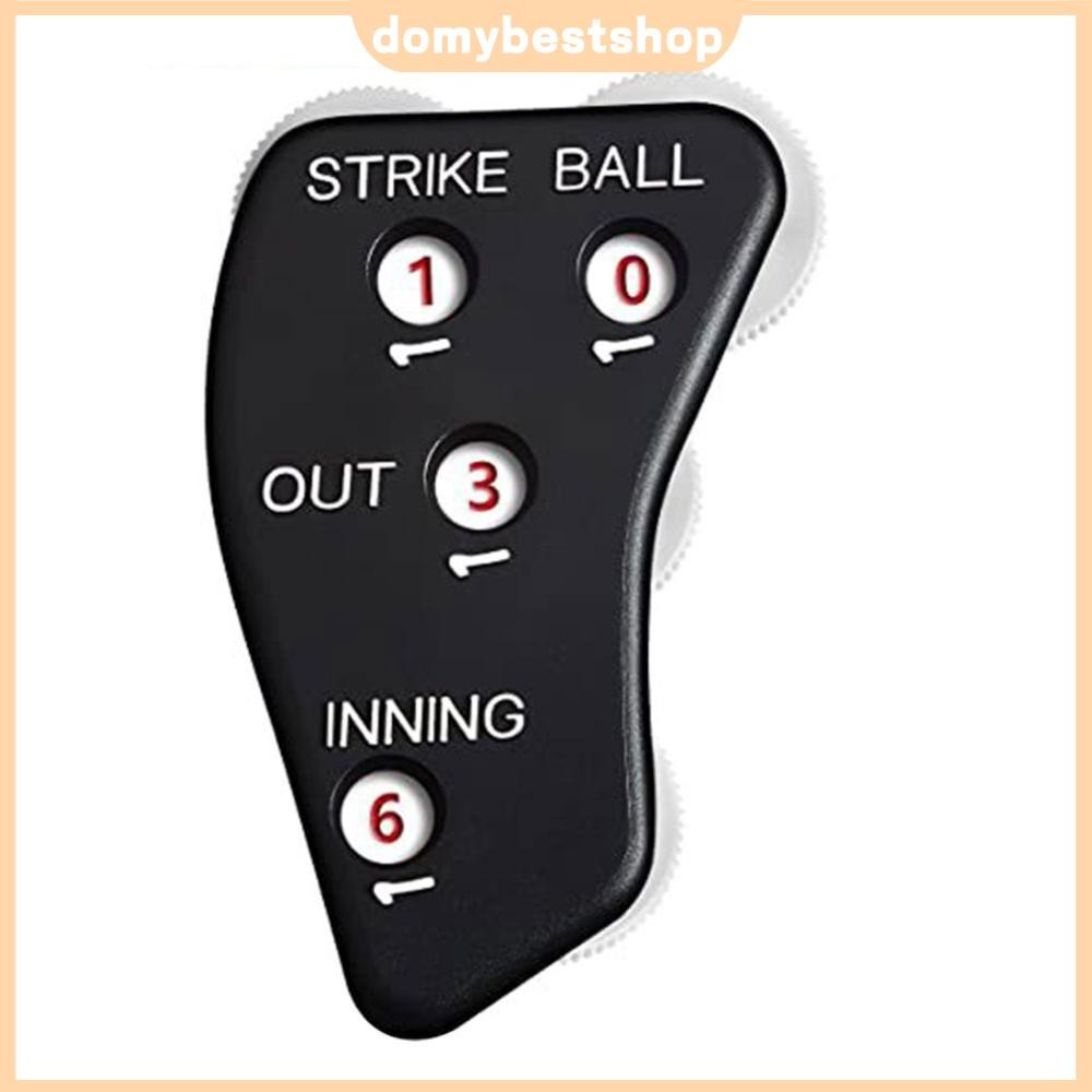 4 Wheel Baseball Counter Non-Slip Baseball Umpire Clicker Softball ...
