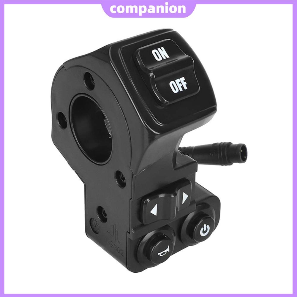 Waterproof Electric Scooter Head Switch with Turn Signals On/Off Button ...