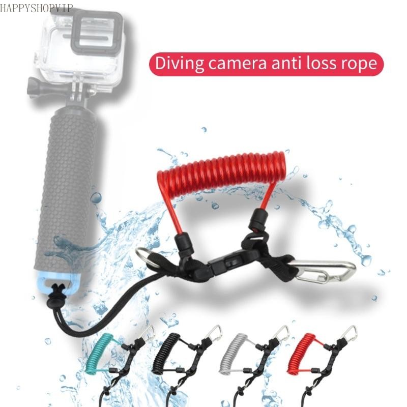 HSV Scubas Safety Diving Lanyard Coil Rope Antilost Spirals Spring Coil ...