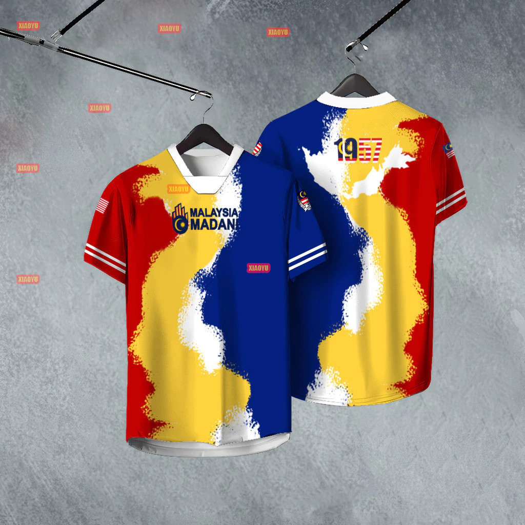 MALAYSIA MERDEKA 68 2025 Special Design Round Neck T-shirt - Unisex ...