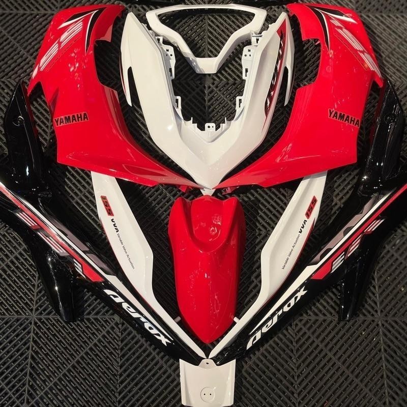 COVERSET NVX V2 Red white thailand 2023 COVERSET Aerox HLD nvx v2 VIRAL ...