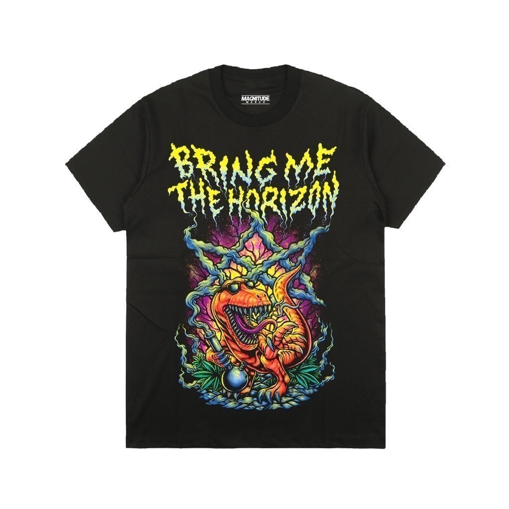 Magnitude 2024 fashion T-shirt Bring Me The Horizon BMTH - Smoking ...