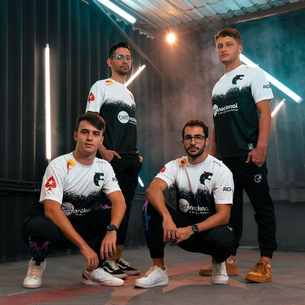 FURIA OFFICIAL Uniform Fury Sprays 2023 Esports Jersey,CBLOL League of ...