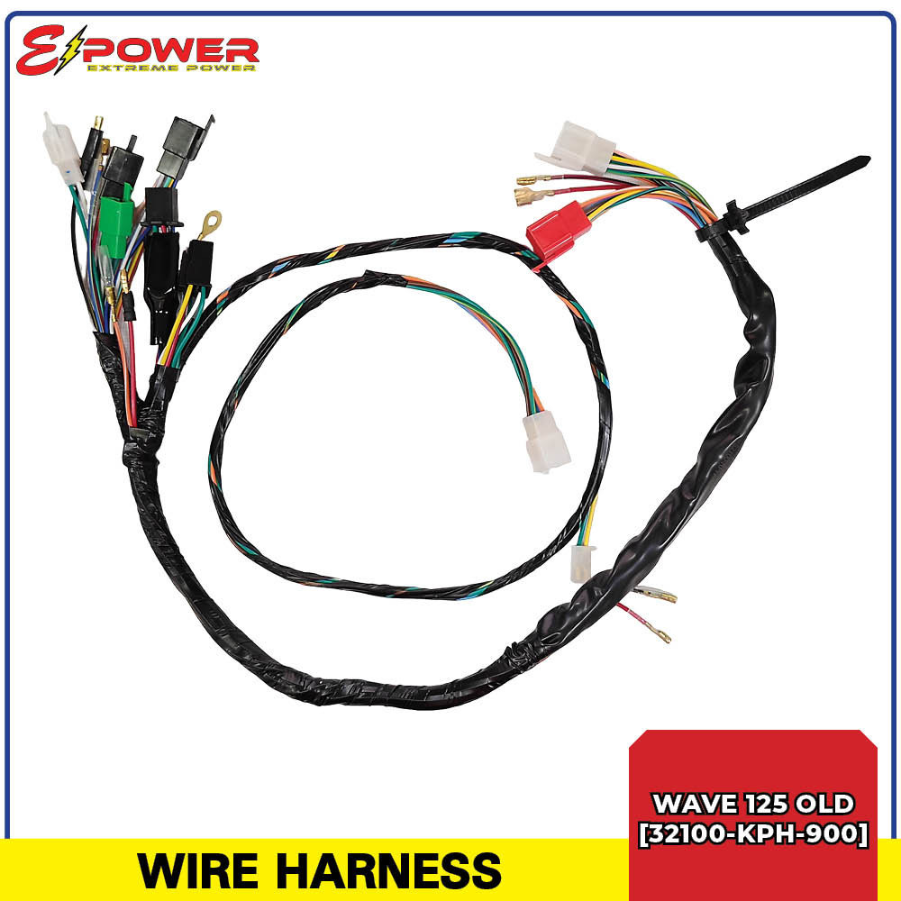 E-POWER WAVE 125 OLD Wire Harness Assembly [32100-KPH-900] | Shopee ...
