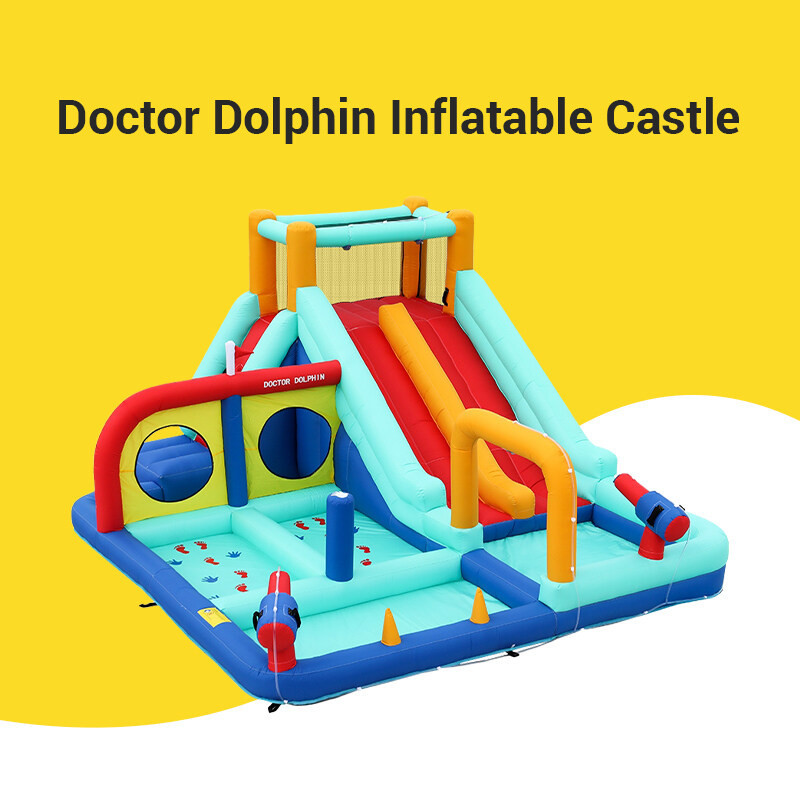 Castle Inflatable With Sliders Castle Crab Bouncy Castle Swimming Pool ...