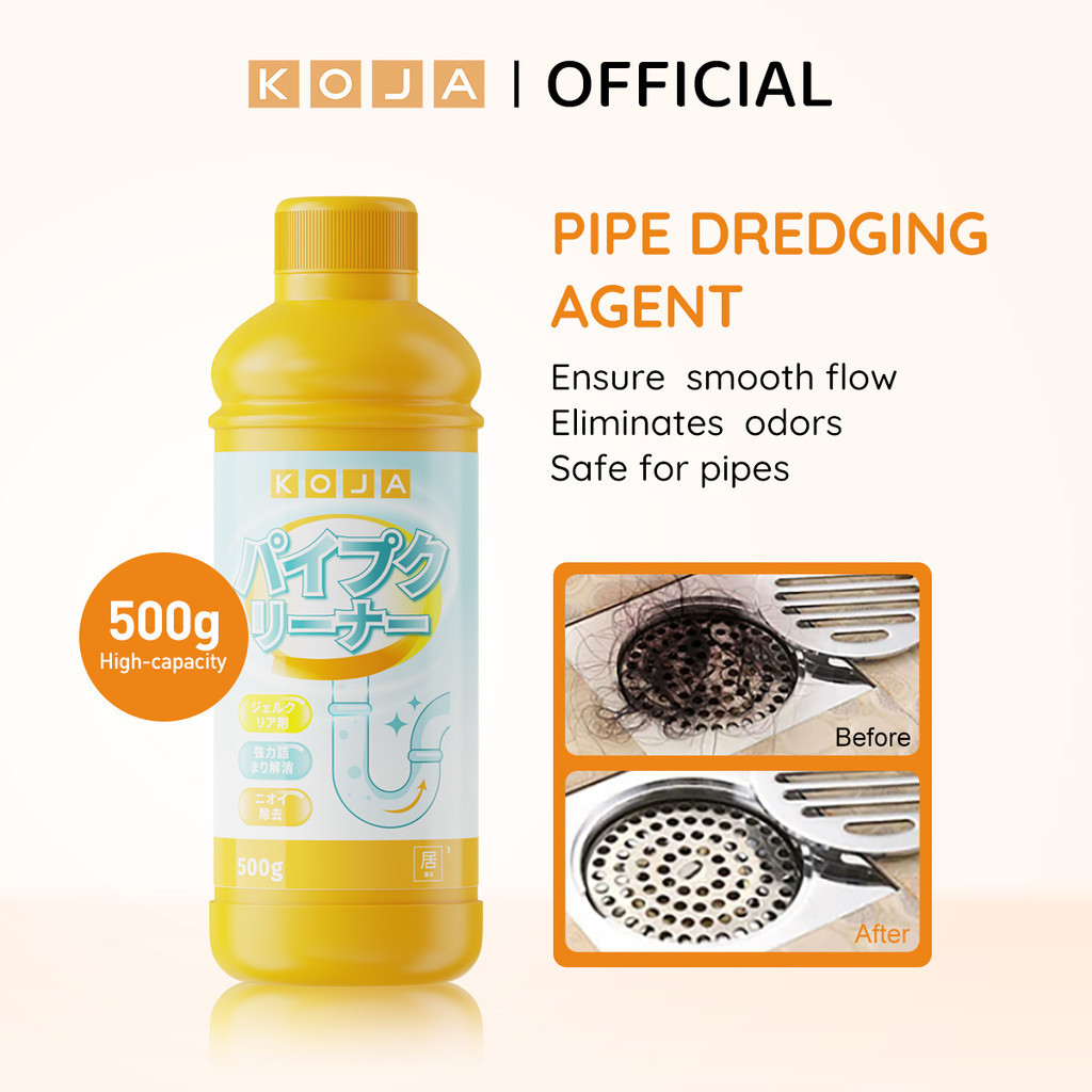 KOJA Anti Clogging Pipeline Dredging Powder Sink & Drain Cleaner ...