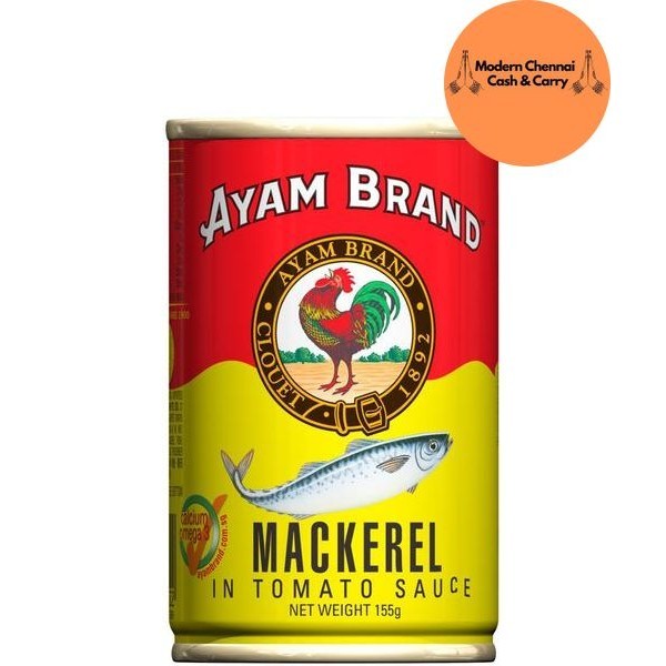 Ayam Brand Mackerel in Tomato Sauce 155g | Shopee Malaysia