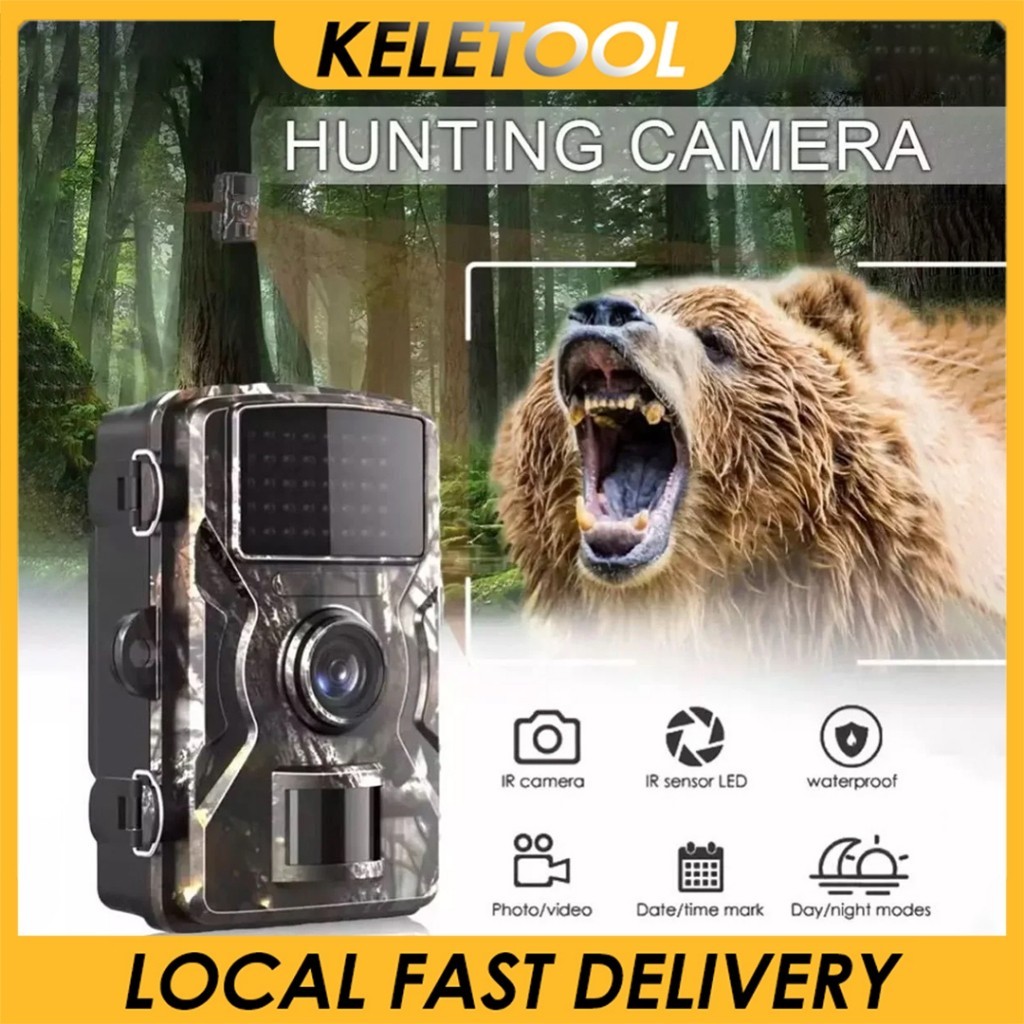 DL001 Hunting Trail Camera Outdoor View Wildlife infrared 1080P 0.8 s ...