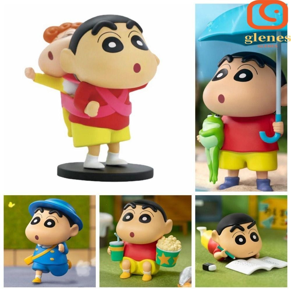GLENES Crayon Shin-Chan Figures, Animation Model Toy Nohara Shinnosuke ...