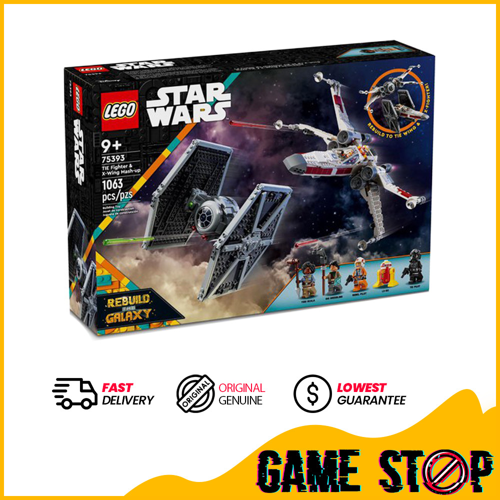 LEGO 75393 Star Wars TM TIE Fighter & X-Wing Mash-up | Shopee Malaysia