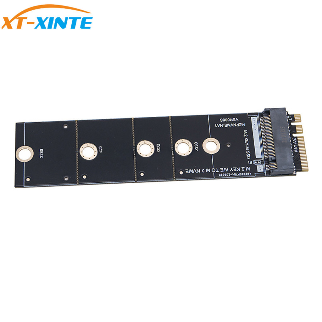 XT-XINTE M2 KEY A/E to M.2 for NVME Converter Adapter Card WIFI ...
