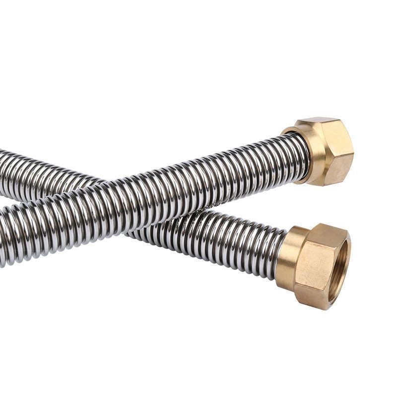 4 Points Large Flow Encrypted 304 Stainless Steel Corrugated Pipe Hot ...