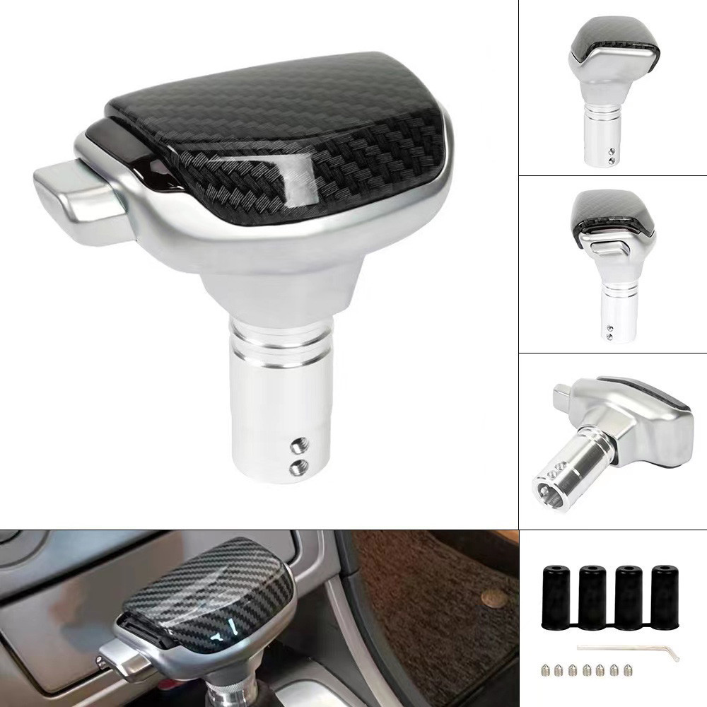 Universal Automatic Shift Knob Aluminum Alloy Shifter Lever Handle with ...