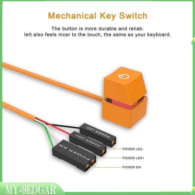 Gil Power Switch PC Power Supply Control Adapter With 2M/4M Extended ...
