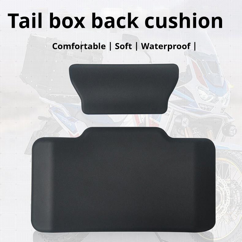 Motorcycle Top Box Backrest Pad Heavy Duty Cushion for 45L 55L 65L Top ...