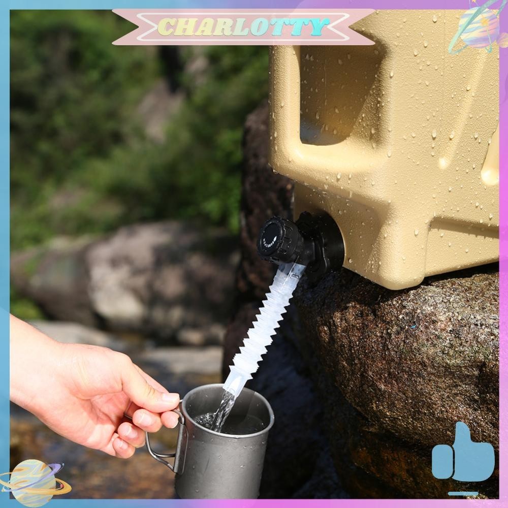 CHA Portable Faucet Replacement with Extension Tube Water Container ...