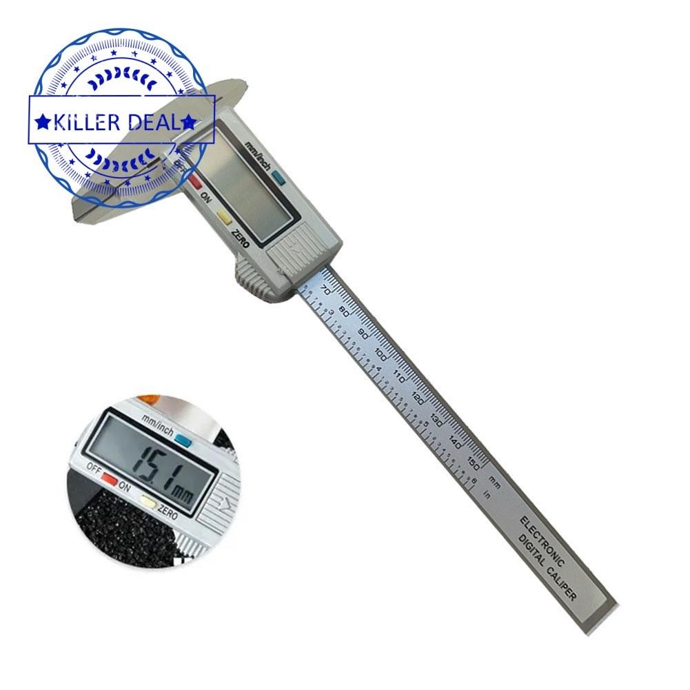 MAELOVE2 Digital Caliper 6 Inch Electronic Vernier Caliper Calliper ...
