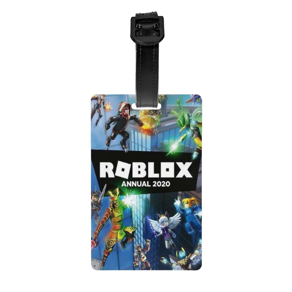 ROBLOX Luggage Tag Suitcase Name ID Card Labels Identifiers PVC Baggage ...