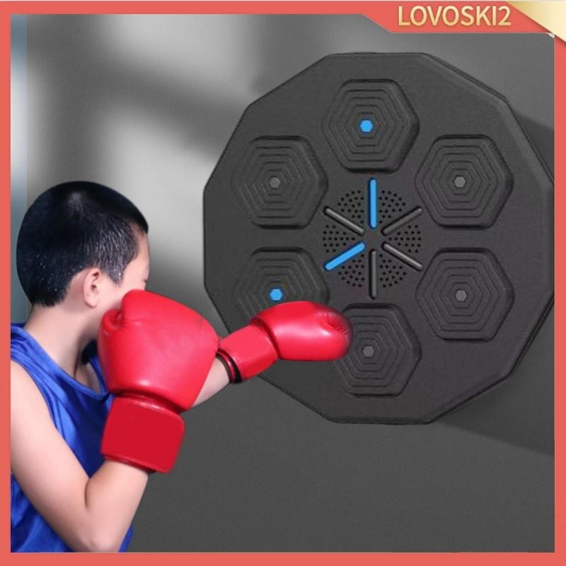 [LovoskiacMY] Electronic Wall Target Training LED Lighted Punching Pad ...