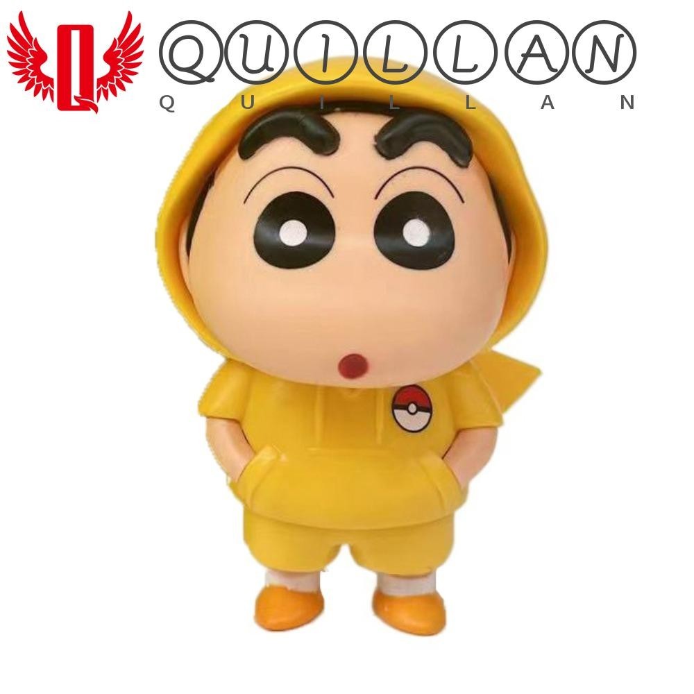 QUILLAN Crayon Shin-Chan Figure, Shinnosuke Nohara Pikachu Crayon Shin ...