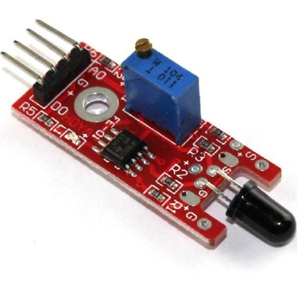 Ks99 Flame Sensor Ky 026 Flame Fire Module Ky26 Ky026 Wemos Esp32 Nodemcu Shopee Malaysia